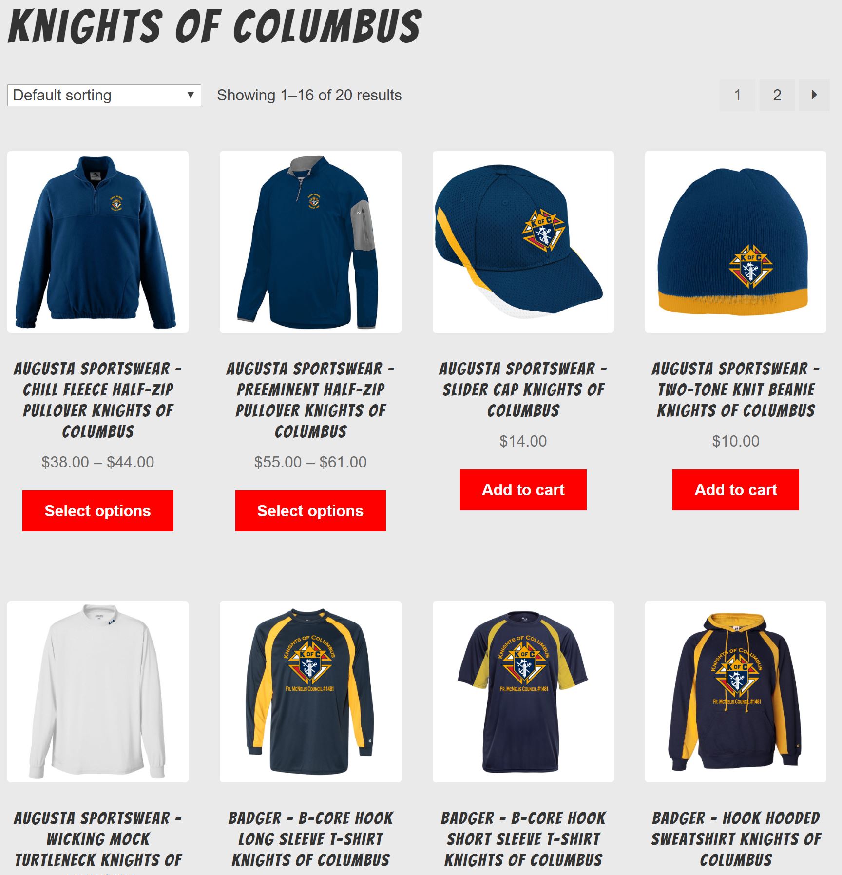 Council Attire | Knights of Columbus